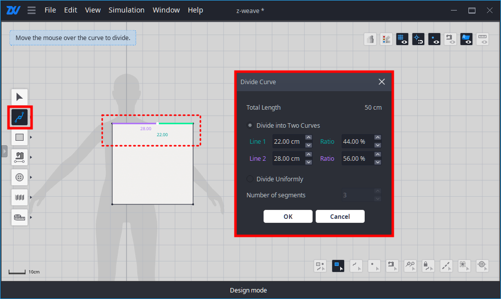 Divide Curve – z-emotion Help Center